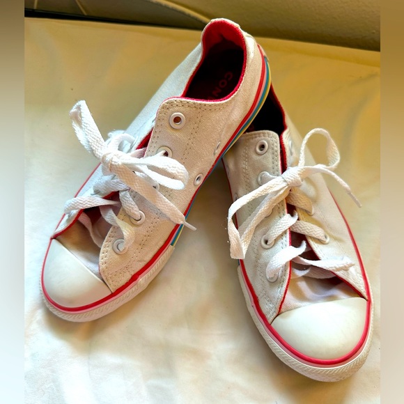 Converse | Shoes | Converse Shoes White Youth Girl 3 Pastel All Star ...